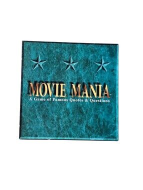 Movie Mania, Inc. | Games | Movie Mania Triva Board Game Vintage A Game ...